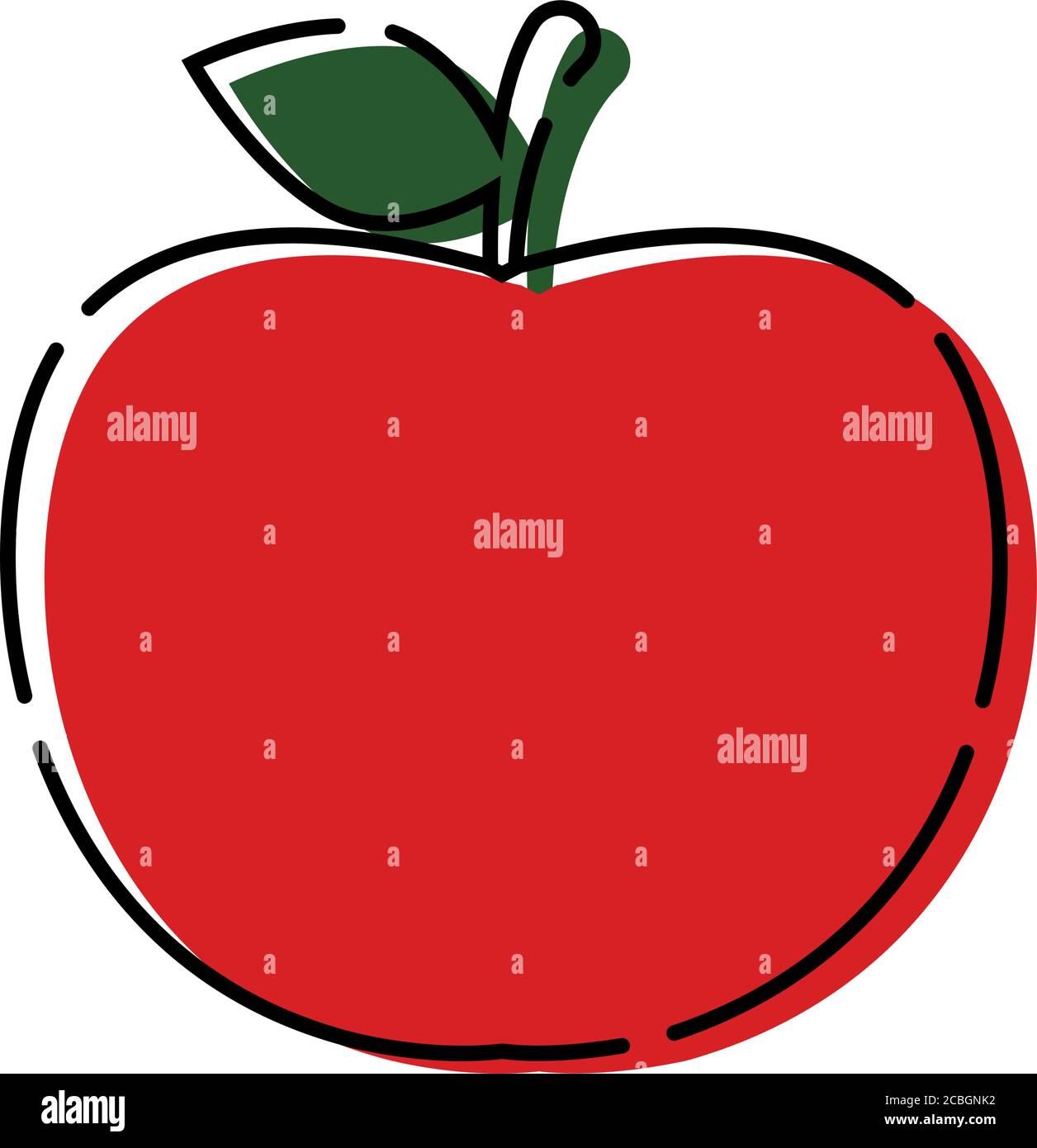 Red apple icon Stock Vector Image & Art - Alamy