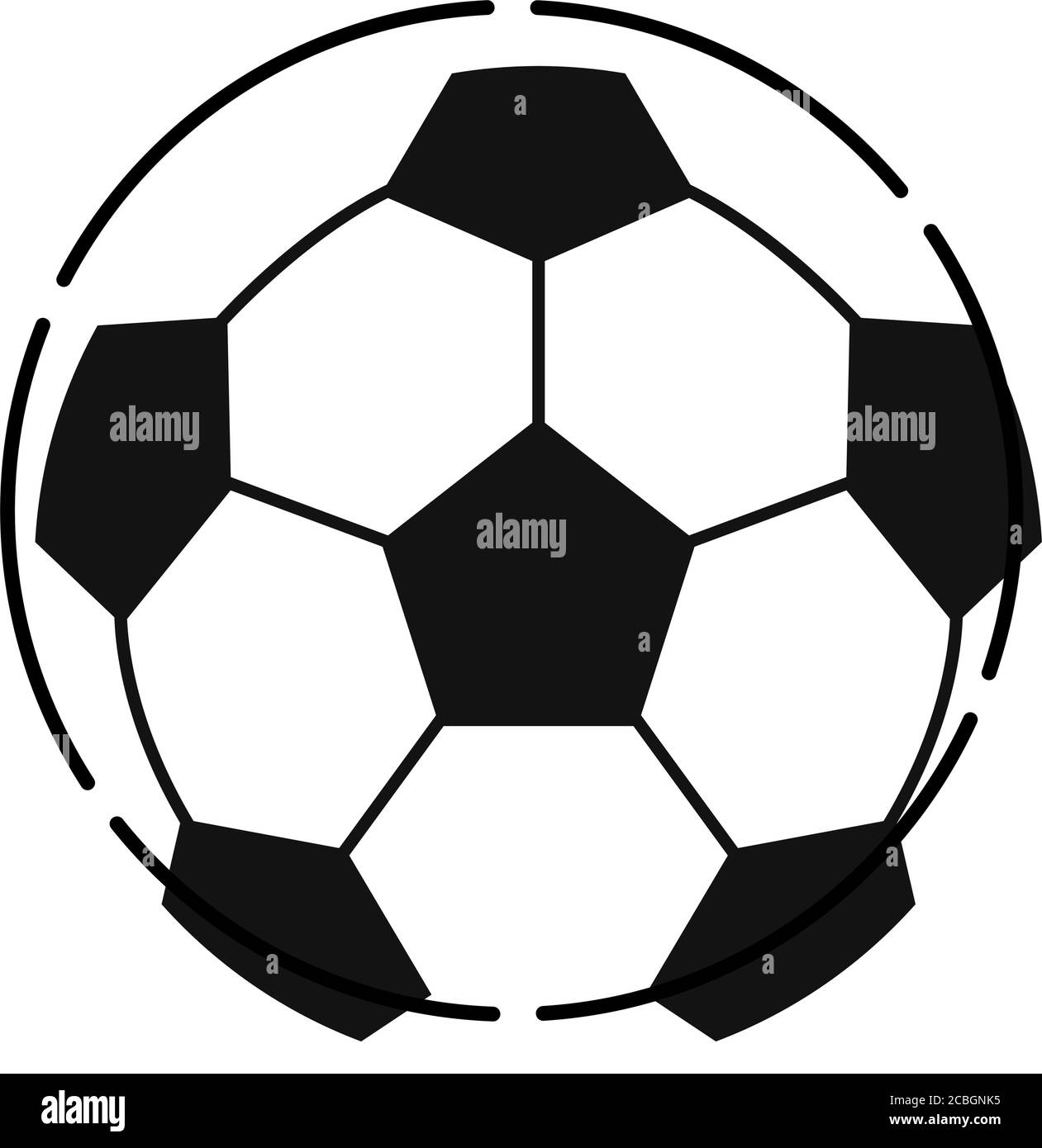 Soccer ball icon Stock Vector Image & Art - Alamy