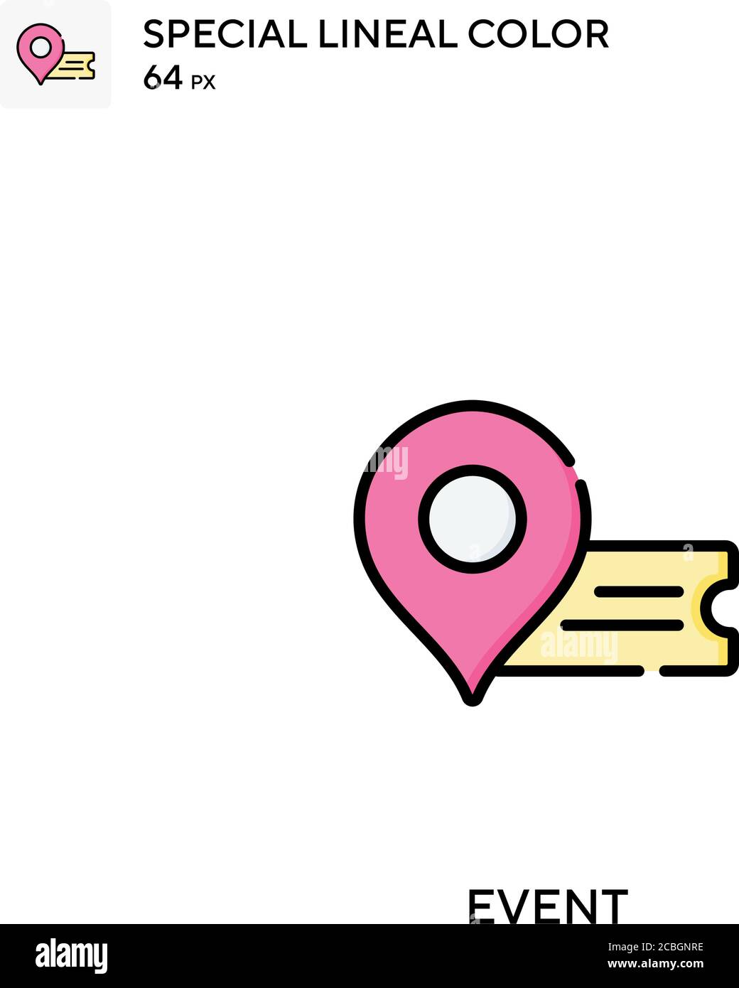 Event special lineal color vector icon. Event icons for your business ...