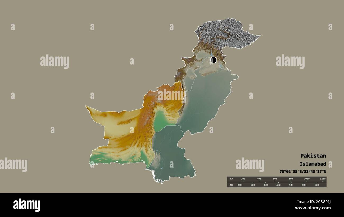 Baluchistan world map hi-res stock photography and images - Alamy