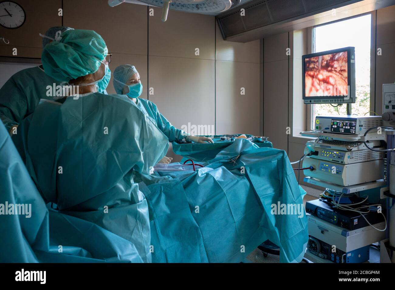 Endoscope Doctor Patient High Resolution Stock Photography and Images ...