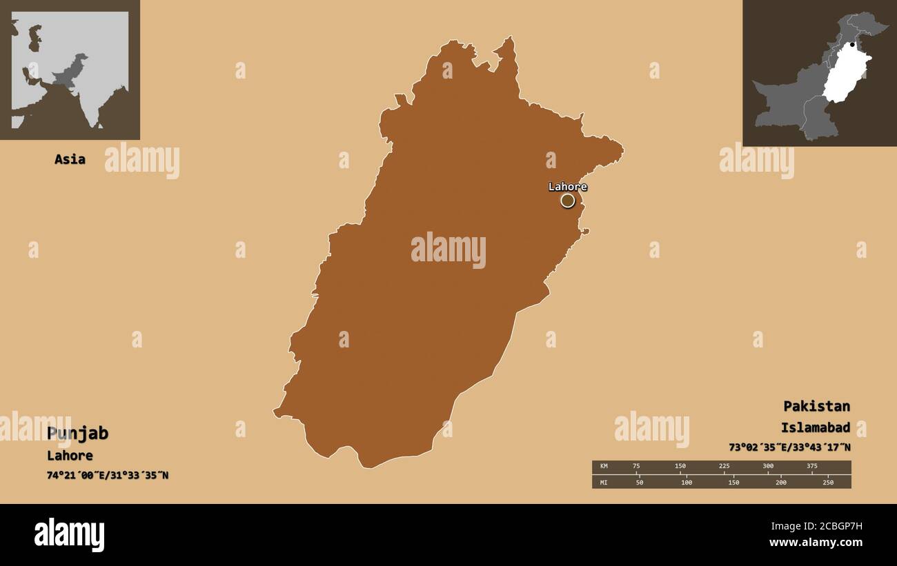 Punjab map pattern hi-res stock photography and images - Alamy