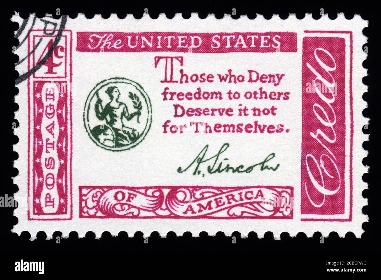 Freedom stamp hi-res stock photography and images - Alamy