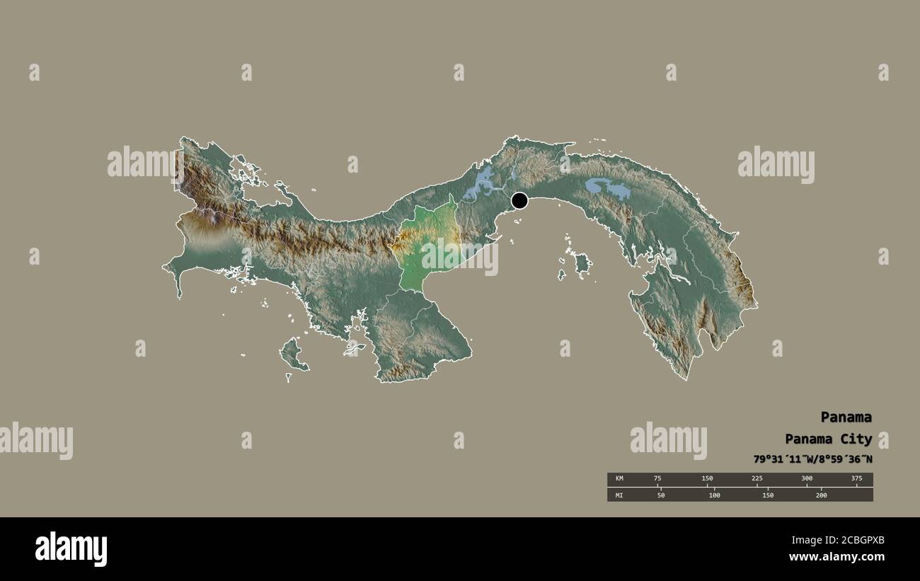Cocle map hi-res stock photography and images - Alamy