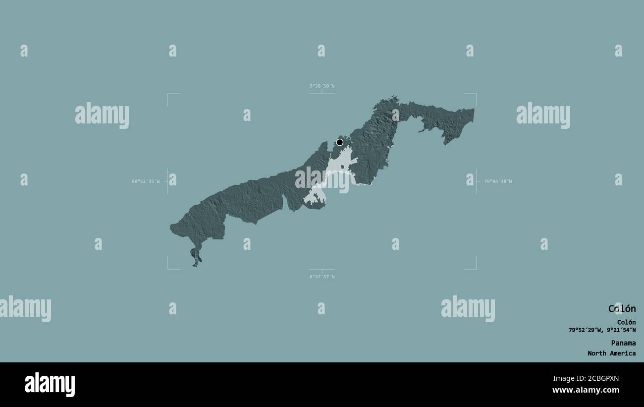Map Of Colon Panama High Resolution Stock Photography and Images - Alamy