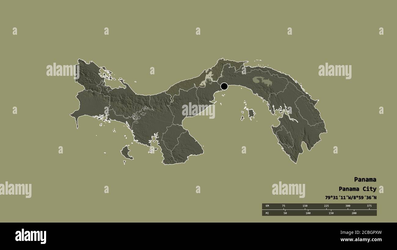 Map Of Colon Panama High Resolution Stock Photography and Images - Alamy