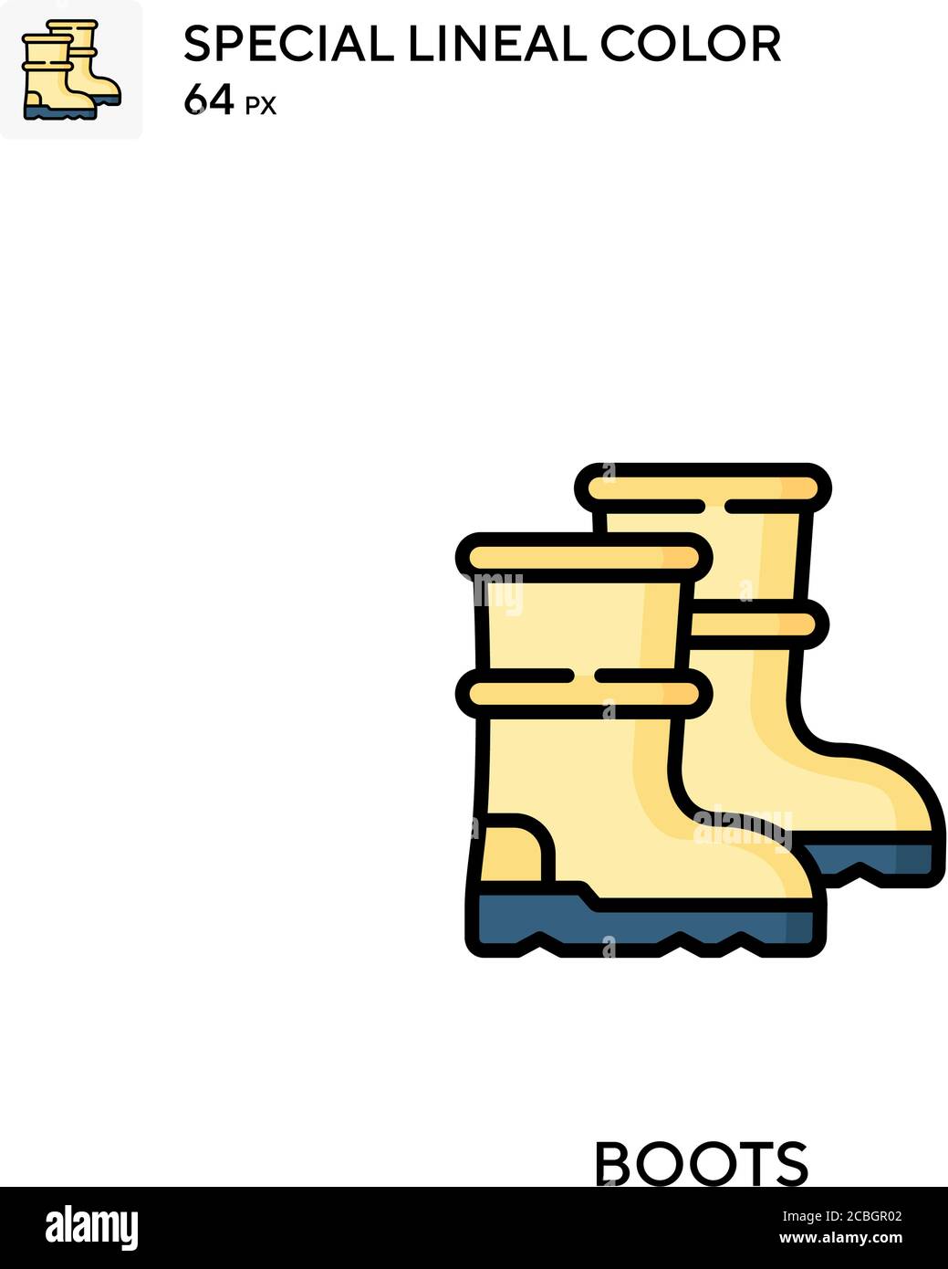 Boots special lineal color vector icon. Boots icons for your business ...