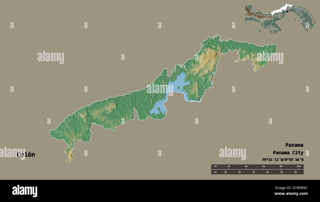 Map Of Colon Panama High Resolution Stock Photography and Images - Alamy