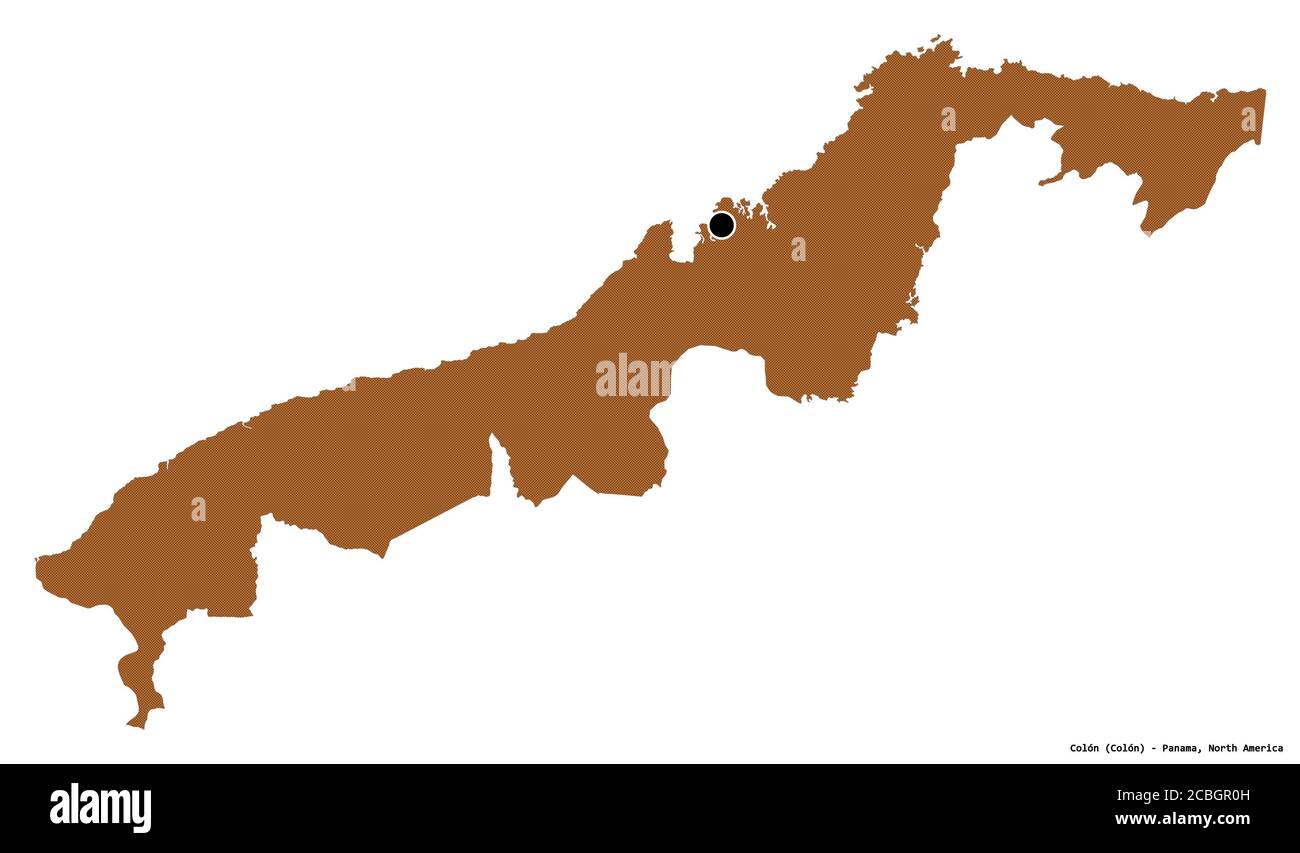 Map of colon panama Cut Out Stock Images & Pictures - Alamy