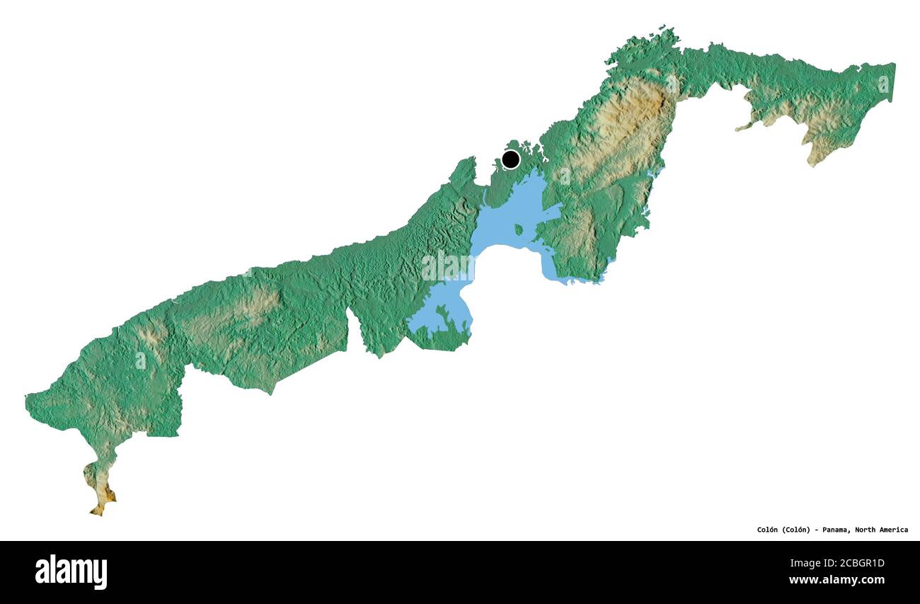 Map Of Colon Panama Cut Out Stock Images & Pictures - Alamy
