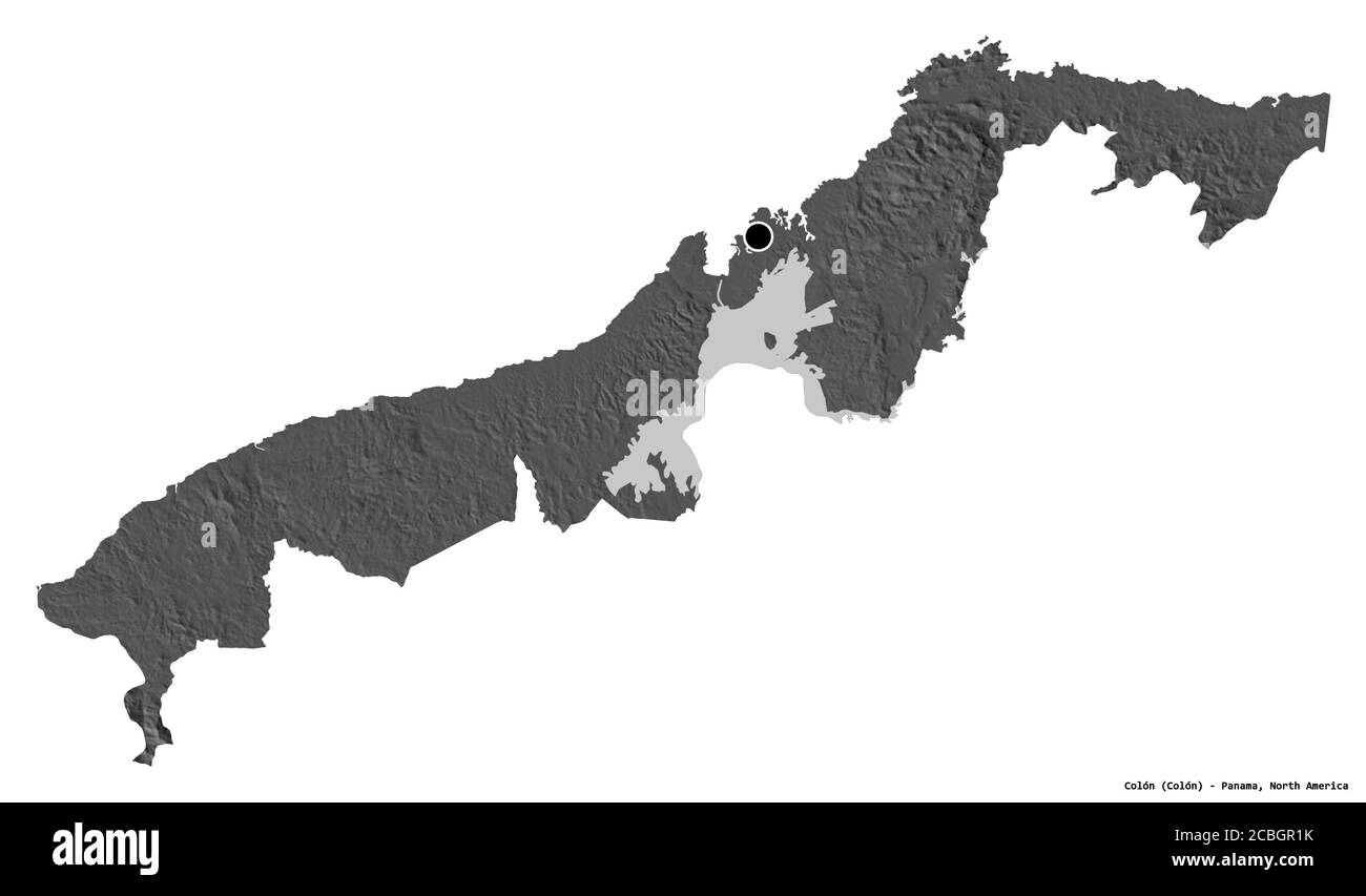 Map Of Colon Panama Cut Out Stock Images & Pictures - Alamy