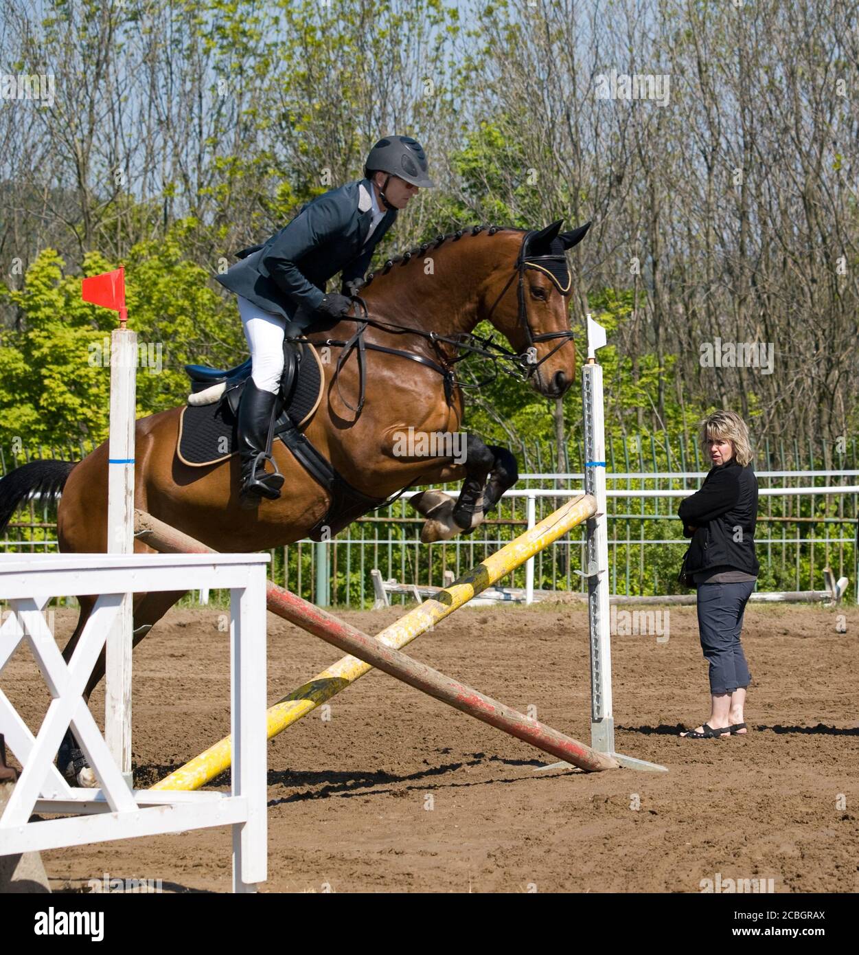 Showjumping rider hi-res stock photography and images - Alamy