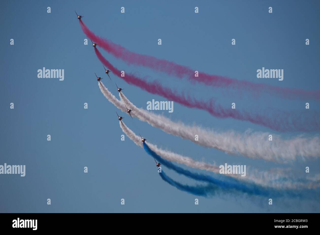 The Red Arrows Royal Air Force Aerobatic Team Stock Photo - Alamy