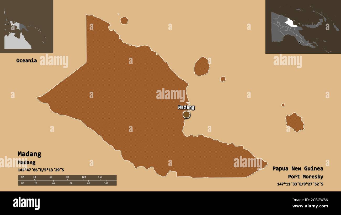 Papua new guinea and madang port hi-res stock photography and images ...