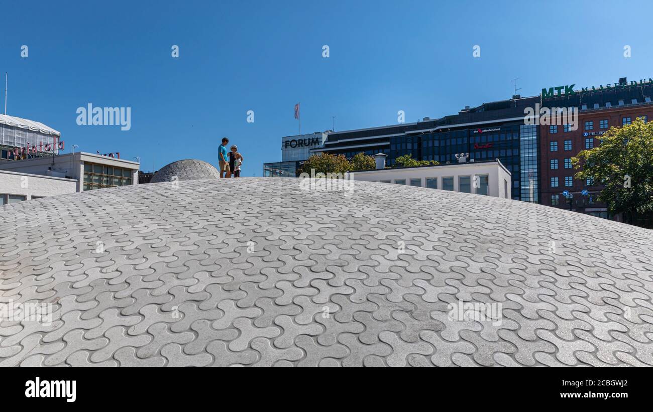 Amos Rex is an underground art museum in heart of Helsinki. Parts of ...