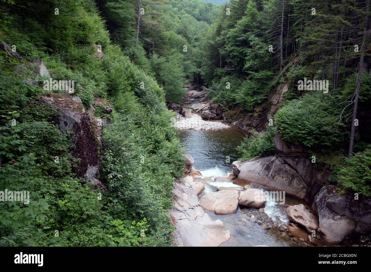 Flume gorge mount liberty hi-res stock photography and images - Alamy