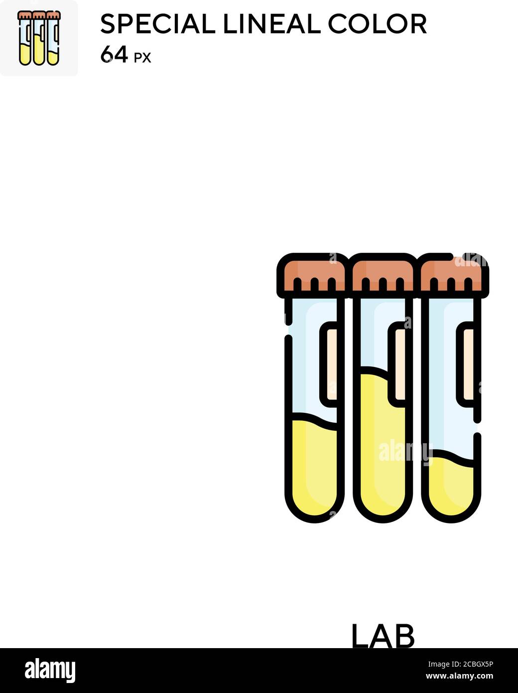 Lab special lineal color vector icon. Lab icons for your business ...