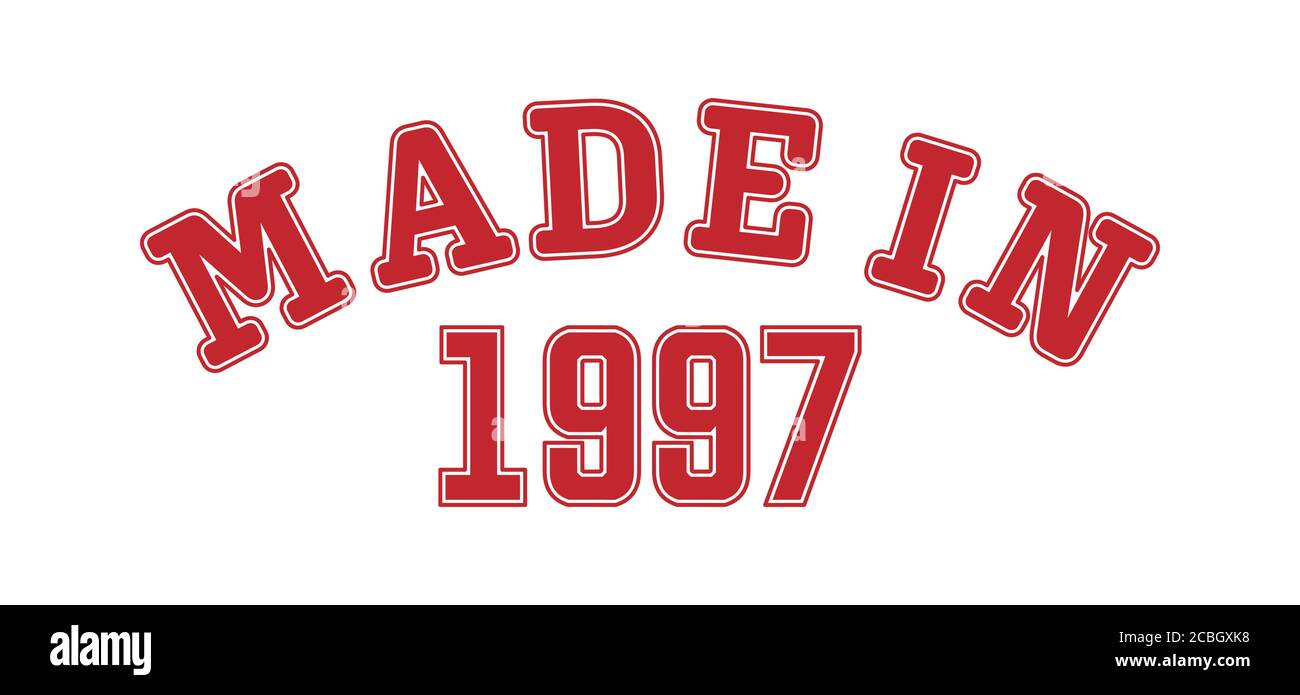 1997 year Stock Vector Images - Alamy