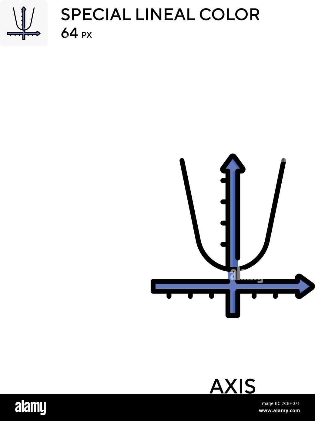 Axis special lineal color vector icon. Axis icons for your business ...