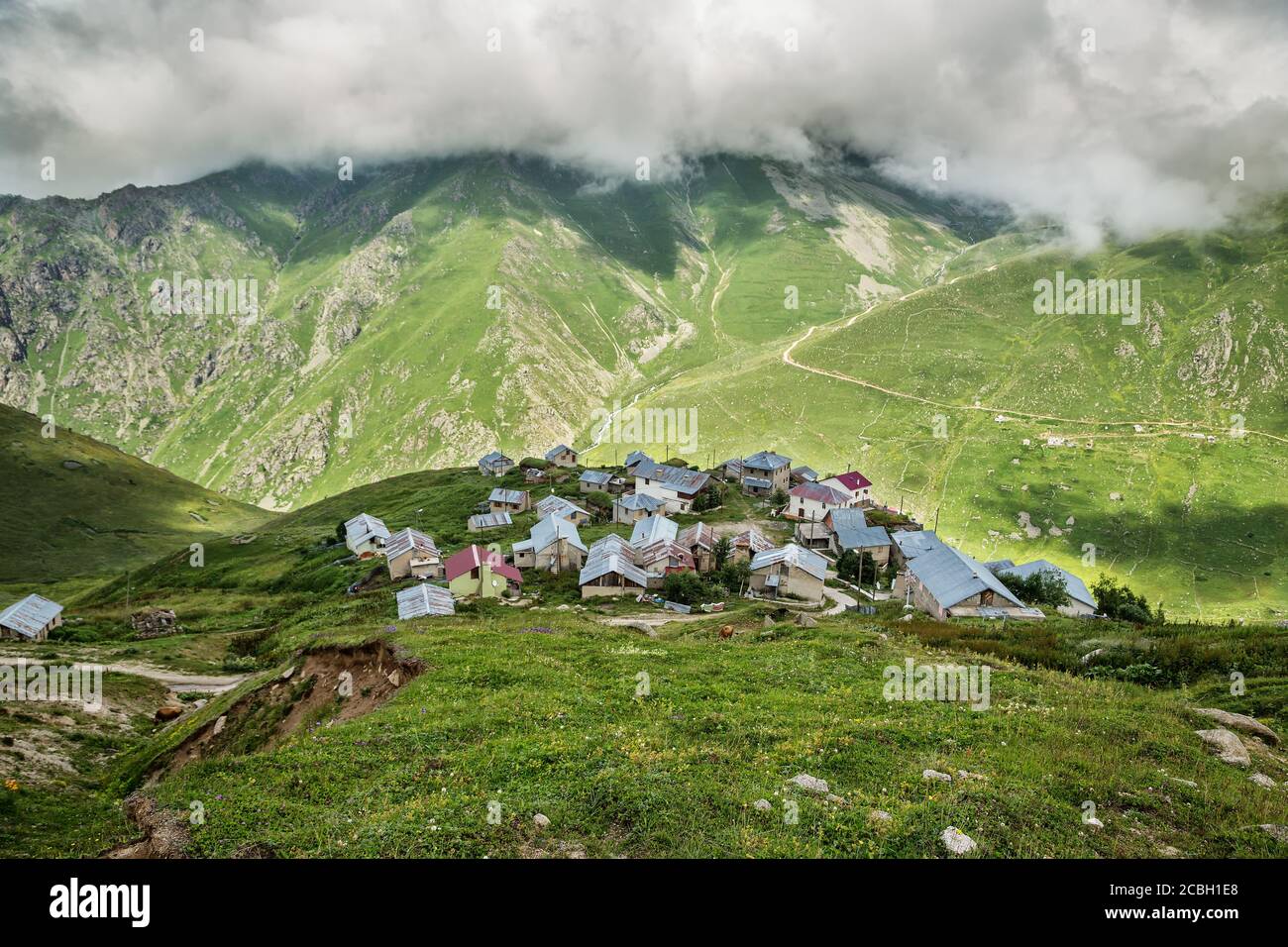 Turkey, the Kaçkar Mountains National Park, mountains, lush valleys ...