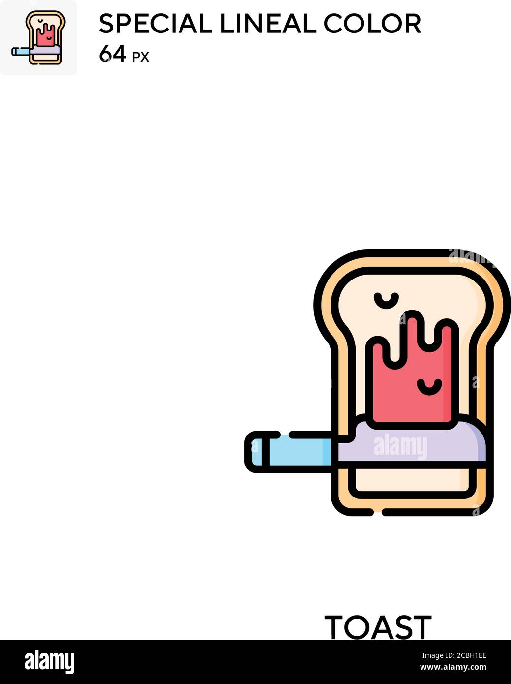 Eating toast man Cut Out Stock Images & Pictures - Alamy