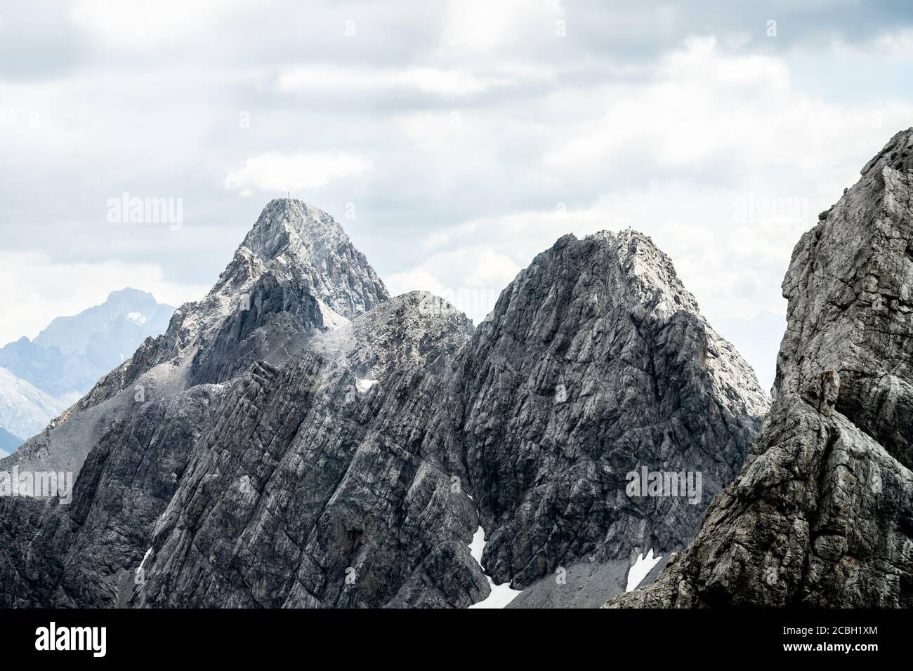 Rocky Mountain Alpine Landscape. Austria Alps Mountains Stock Photo - Alamy