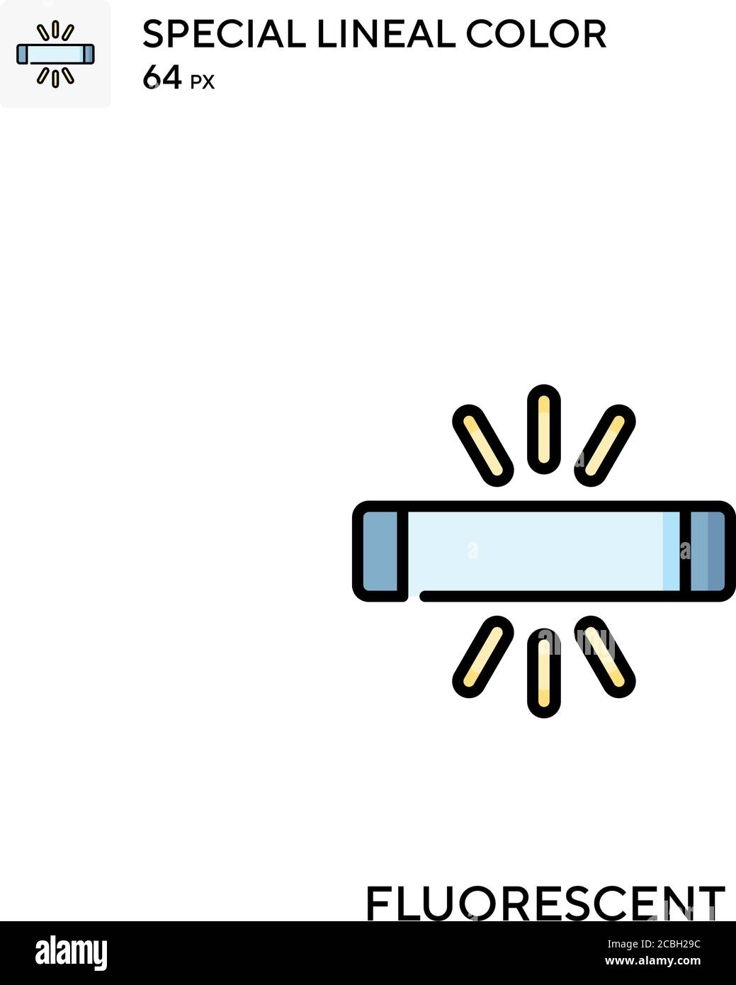 Fluorescent special lineal color vector icon. Fluorescent icons for ...