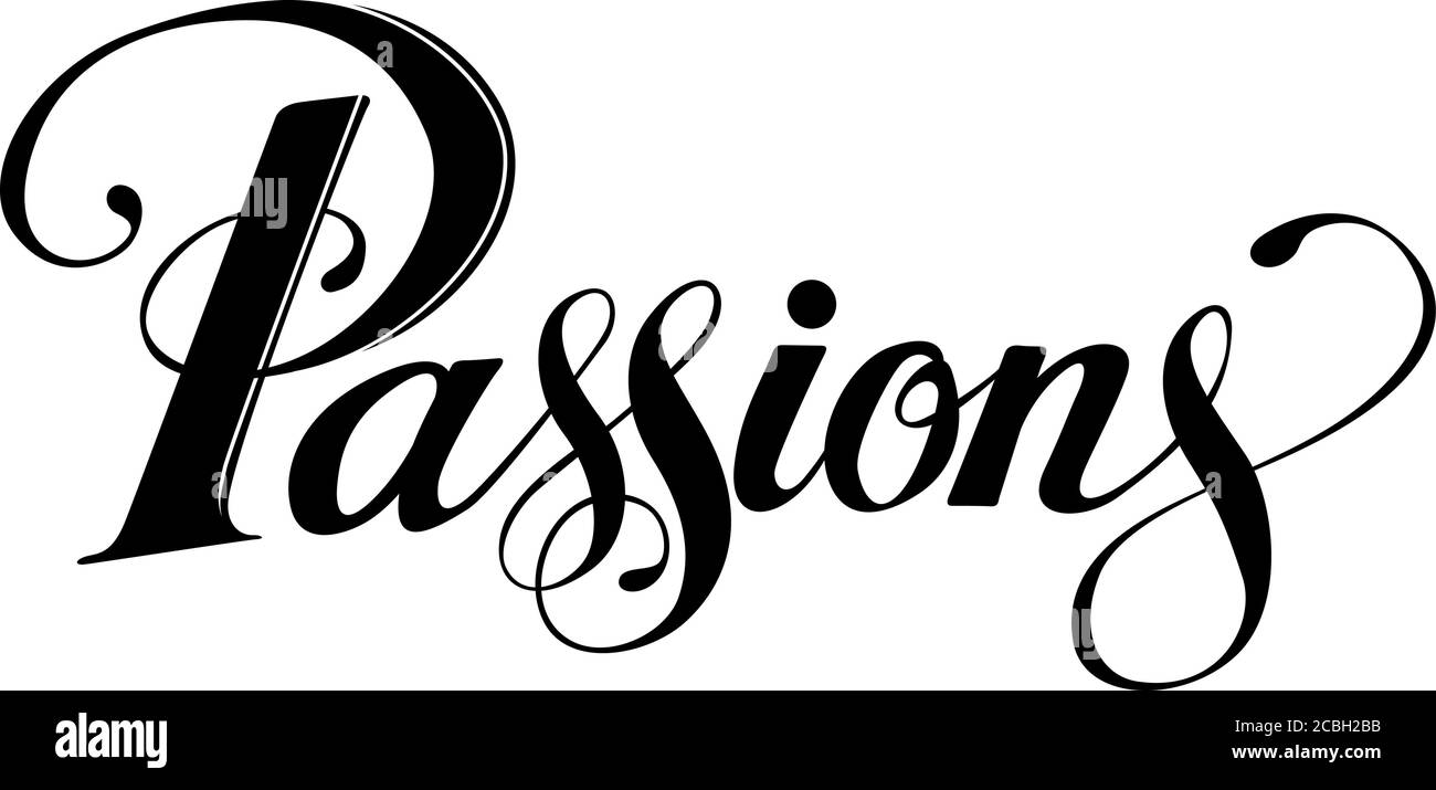 Custom calligraphy text Stock Vector Image & Art - Alamy