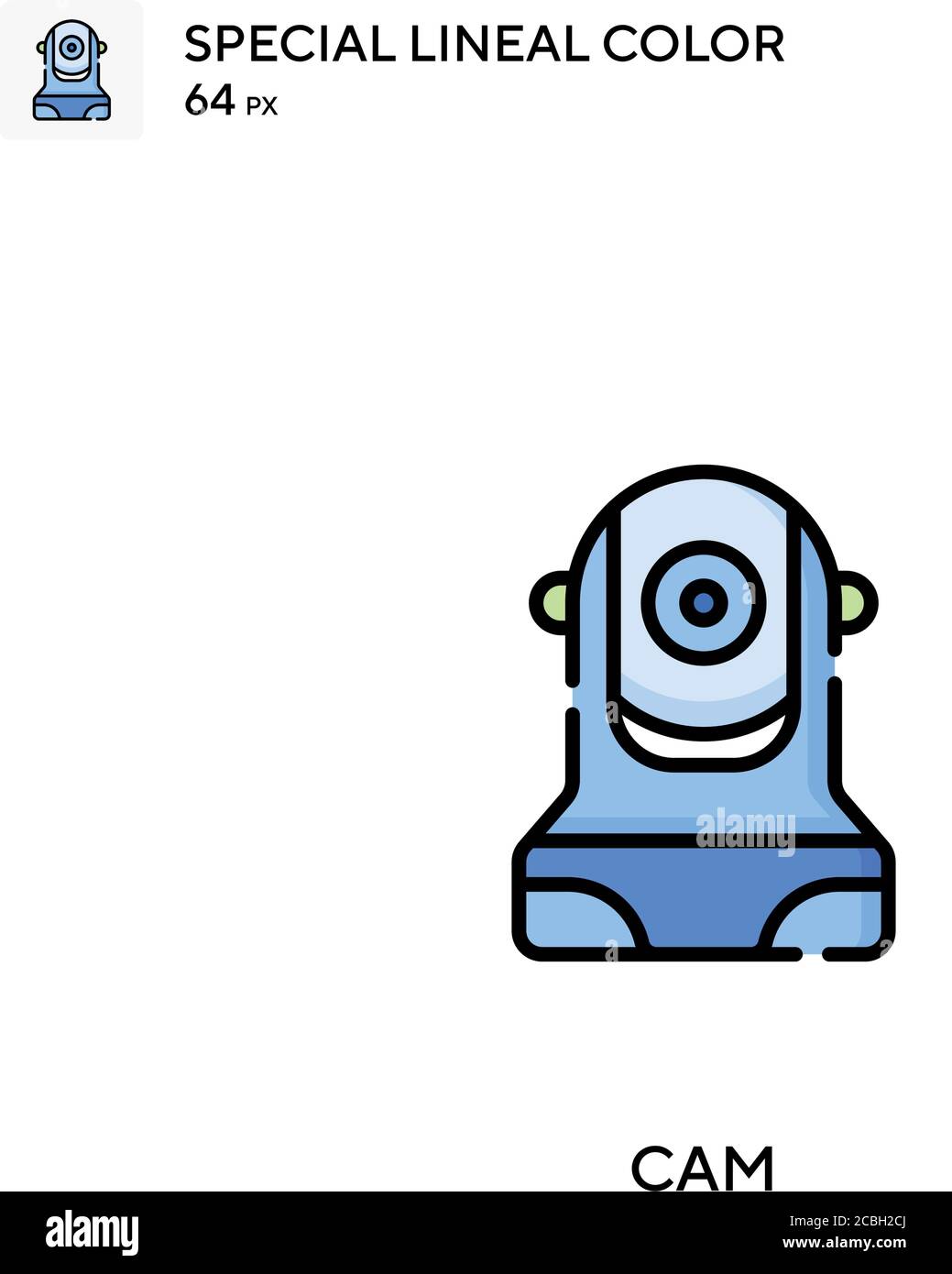 Cam special lineal color vector icon. Cam icons for your business ...