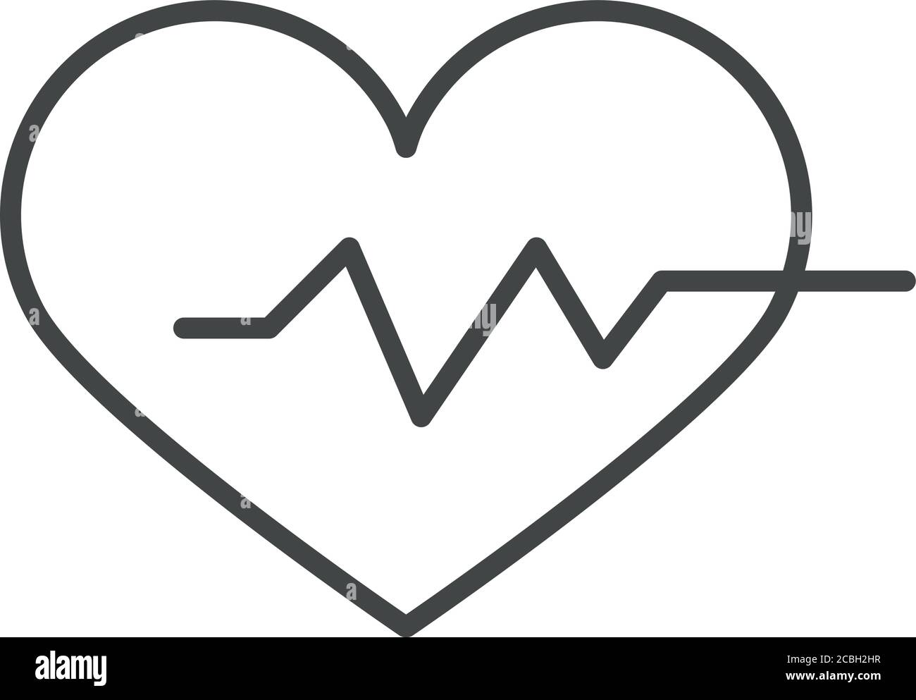 medical healthy heartbeat life line icon design vector illustration ...