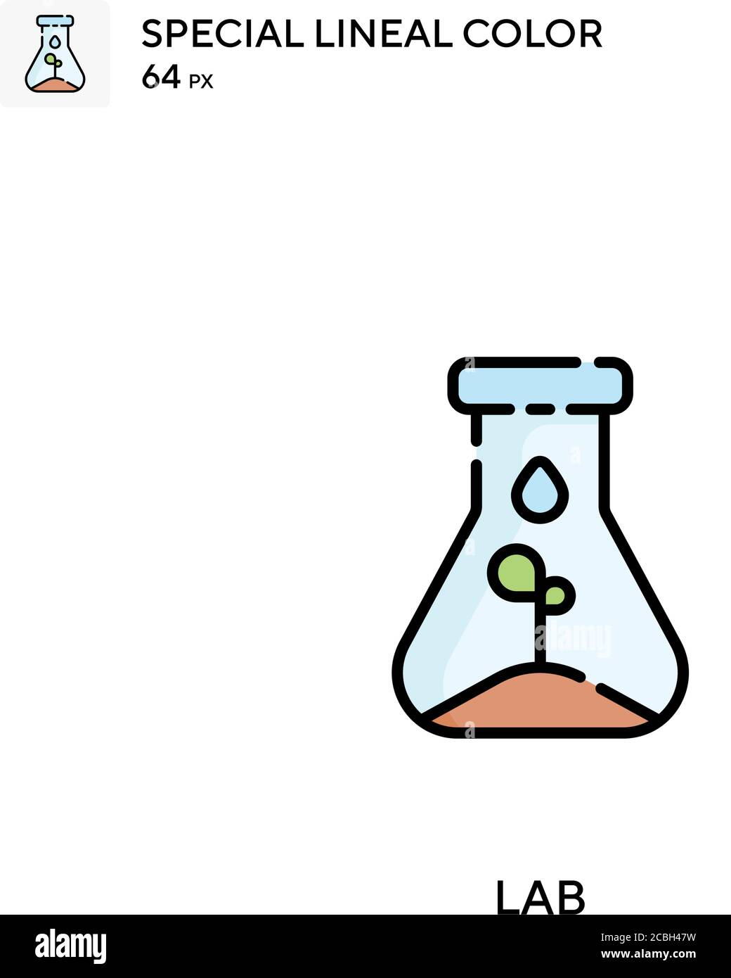 Lab special lineal color vector icon. Lab icons for your business ...
