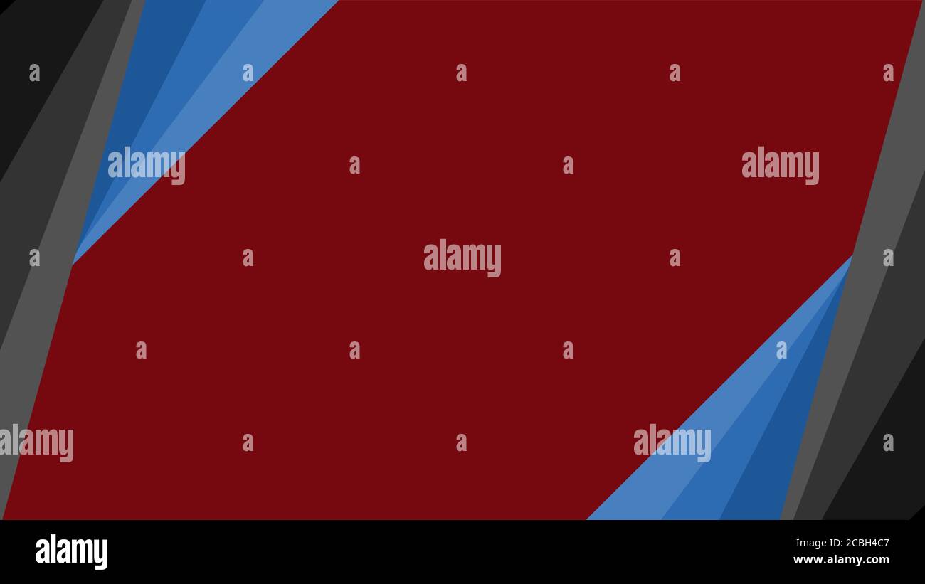 vector illustration of an abstract red background with some triangles ...