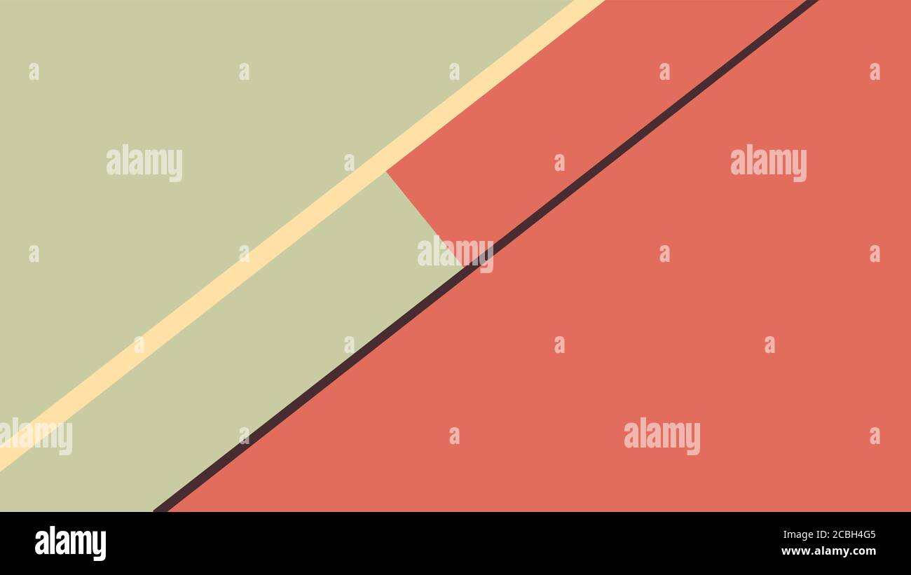 vector illustration of an abstract red and green background with lines ...