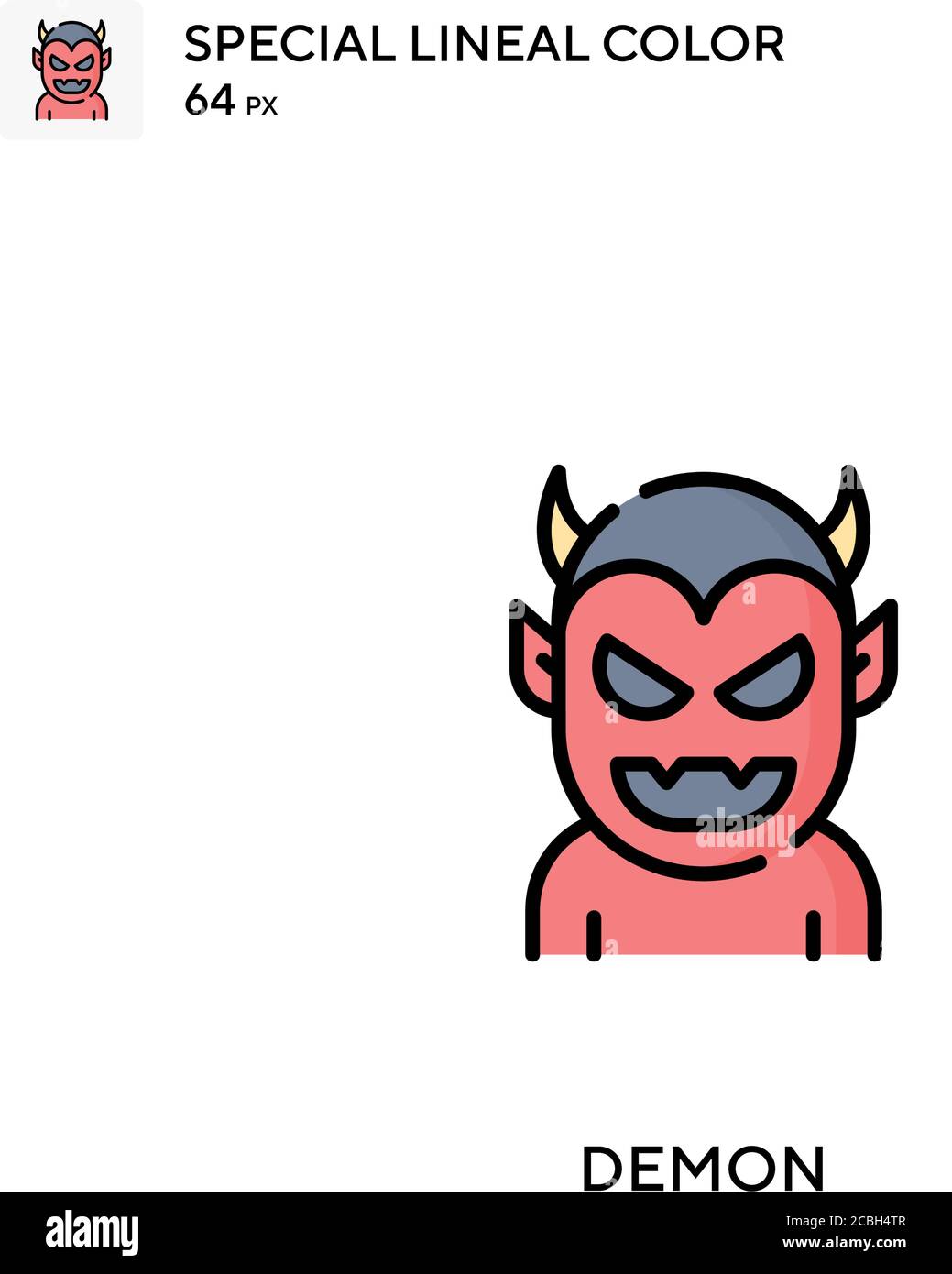 Horror concept horns Cut Out Stock Images & Pictures - Alamy