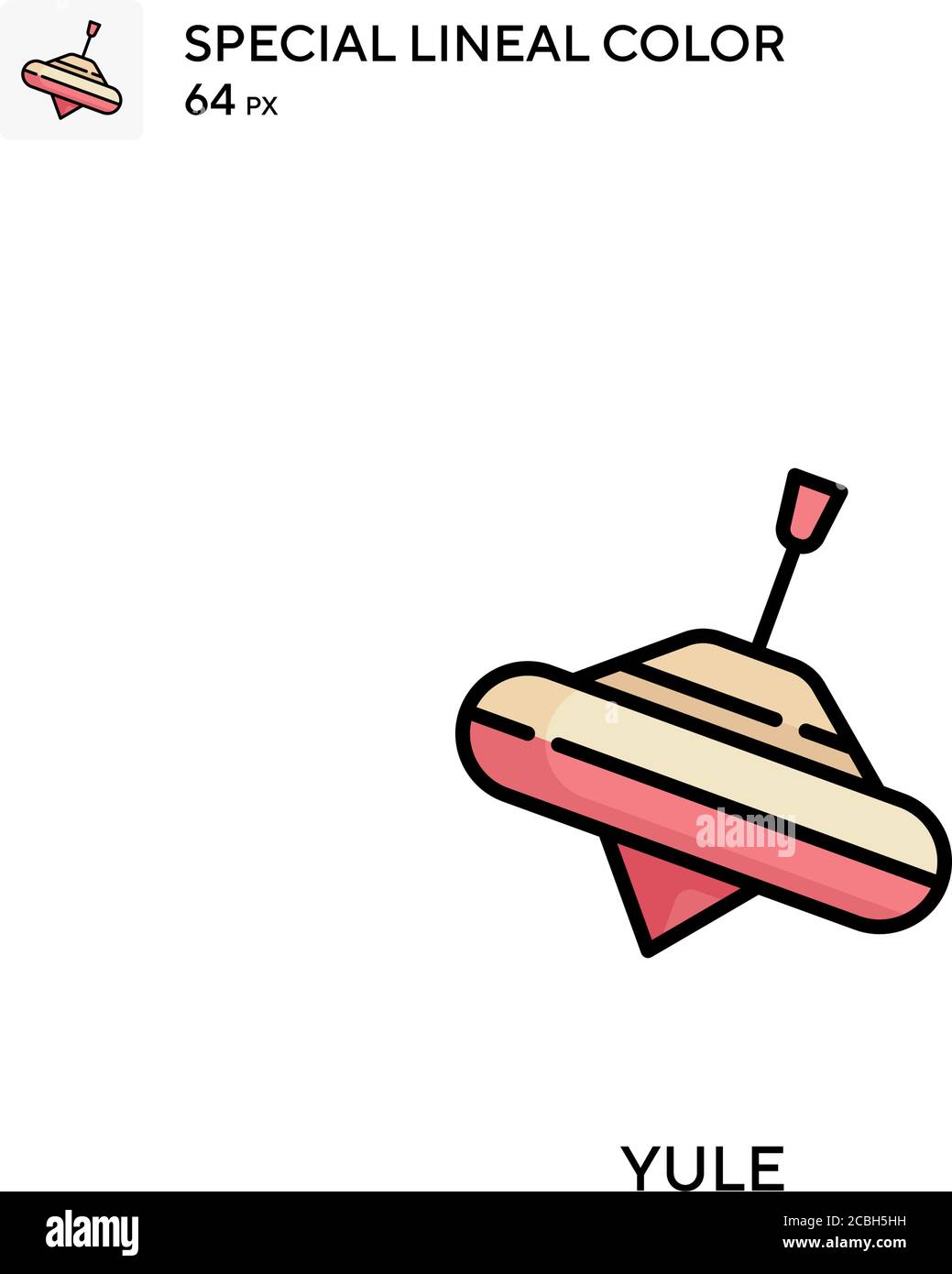 Yule special lineal color vector icon. Yule icons for your business ...