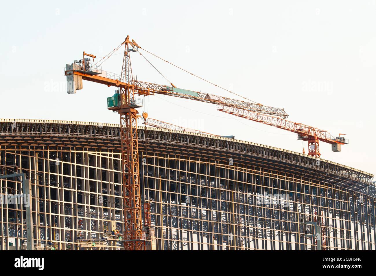 Megaproject under construction Stock Photo - Alamy