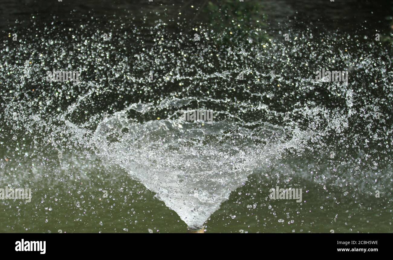 Water splash with gray background Stock Photo - Alamy