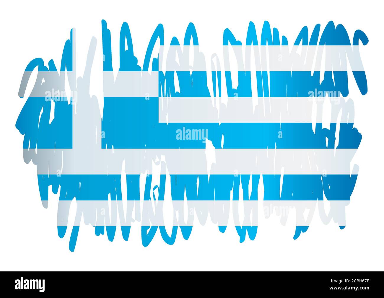 Flag of Greece, Hellenic Republic. Template for award design, an ...