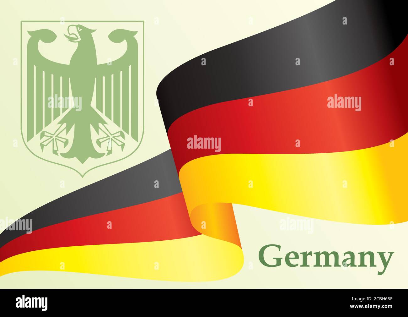 Flag of Germany, Bright, colorful vector illustration Stock Vector ...