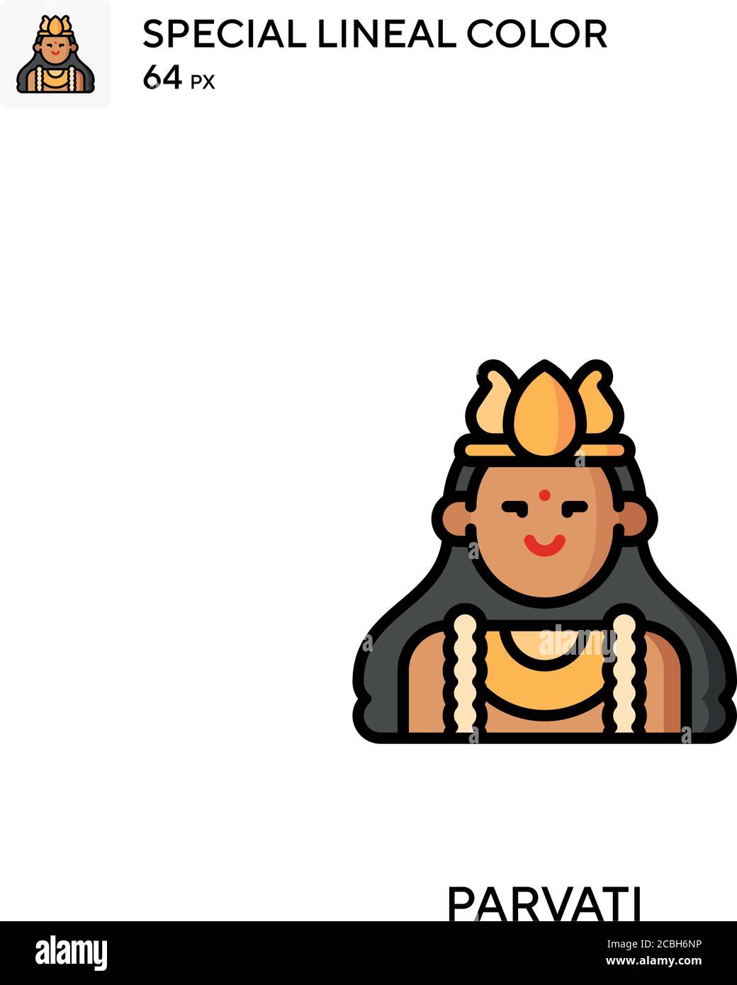 Goddess parvathi Stock Vector Images - Alamy