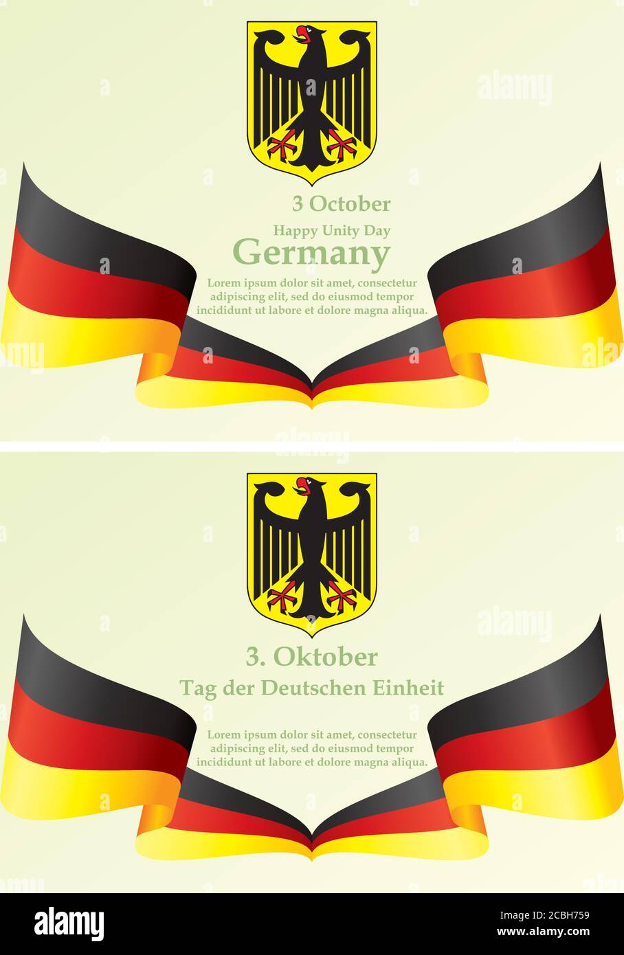 Flag of Germany, Bright, colorful vector illustration Stock Vector ...