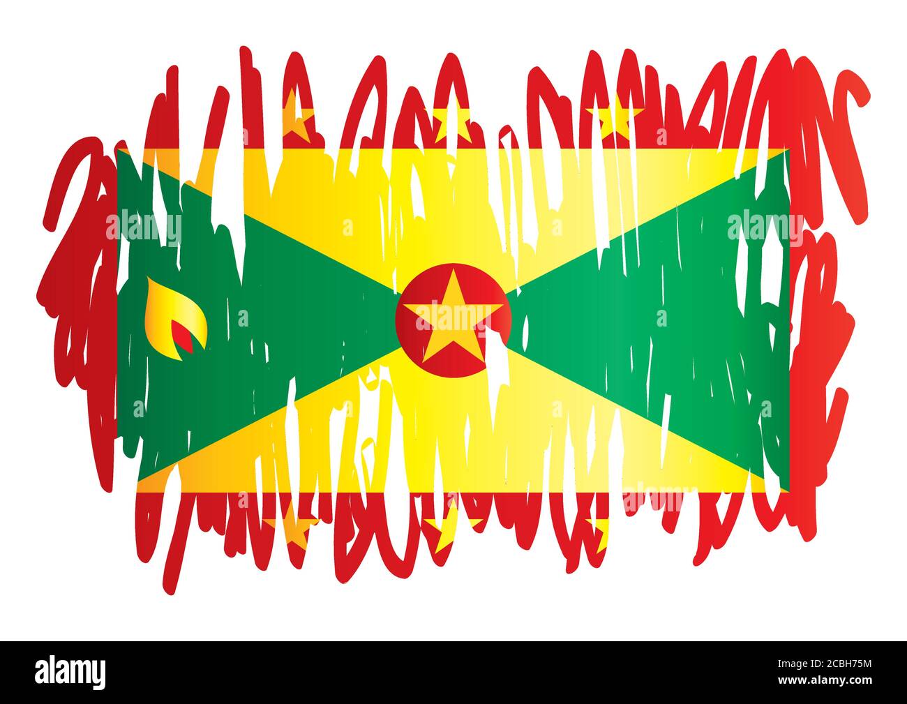 Nutmeg caribbean Stock Vector Images - Alamy