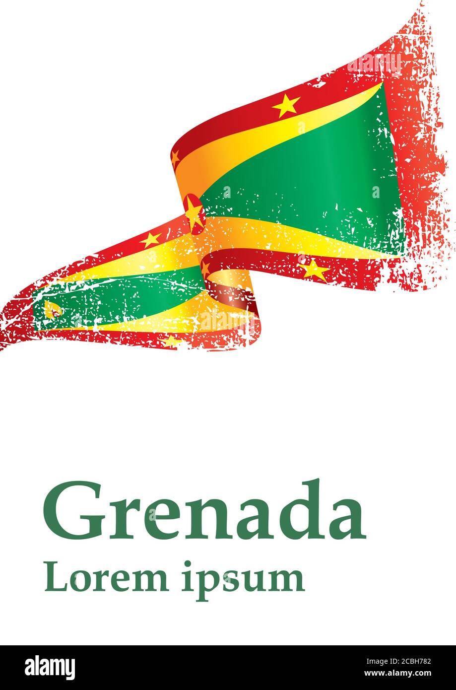 Flag of Grenada, Grenada is a country in the West Indies, Island of ...
