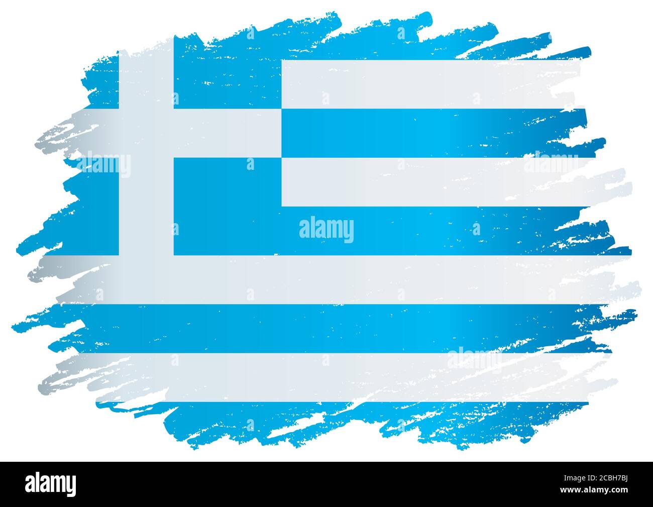 Flag of Greece, Hellenic Republic. Template for award design, an ...