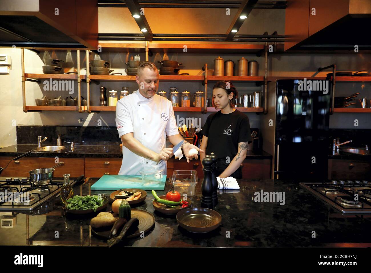 German chef hi-res stock photography and images - Alamy