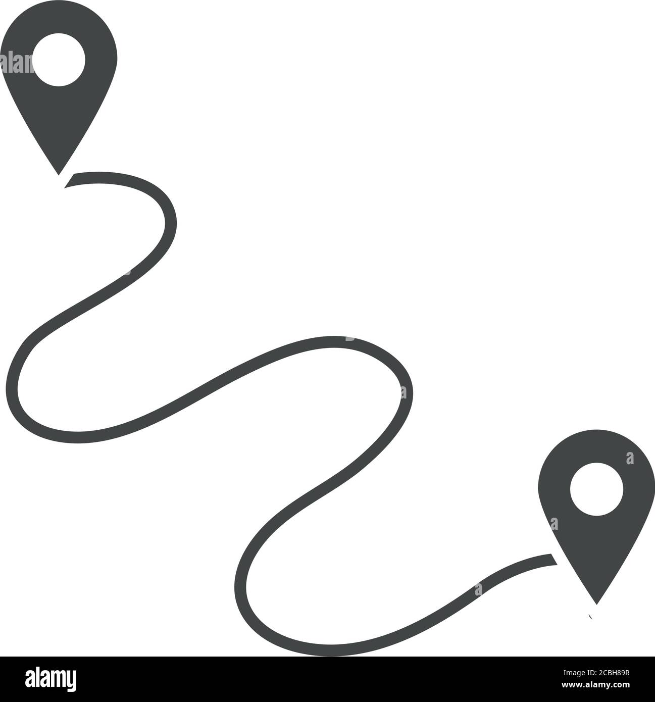 running speed sport race tracking pointer location silhouette icon ...