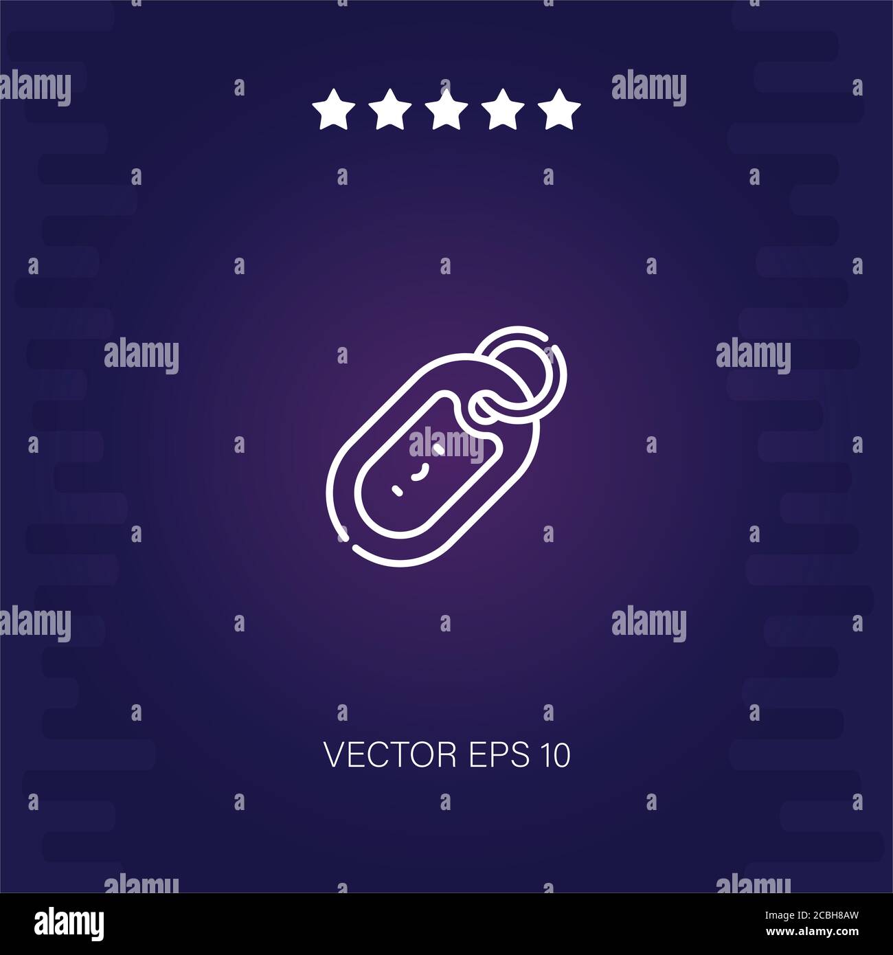 military tag vector icon modern illustration Stock Vector Image & Art ...