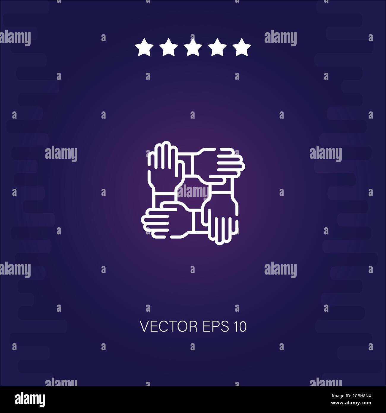 support vector icon modern illustration Stock Vector Image & Art - Alamy