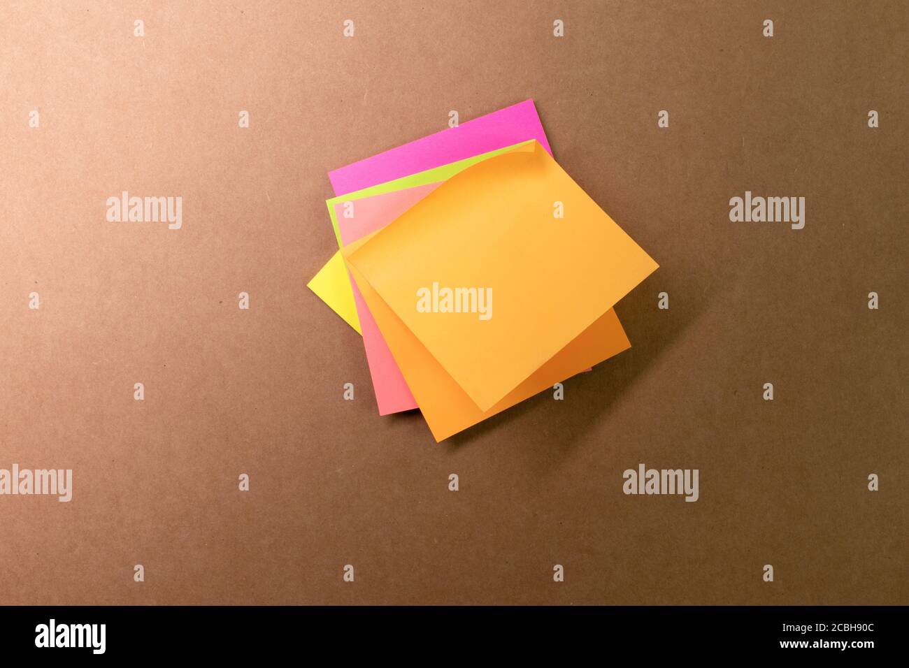 Colorful sticky notes on wall Stock Photo - Alamy