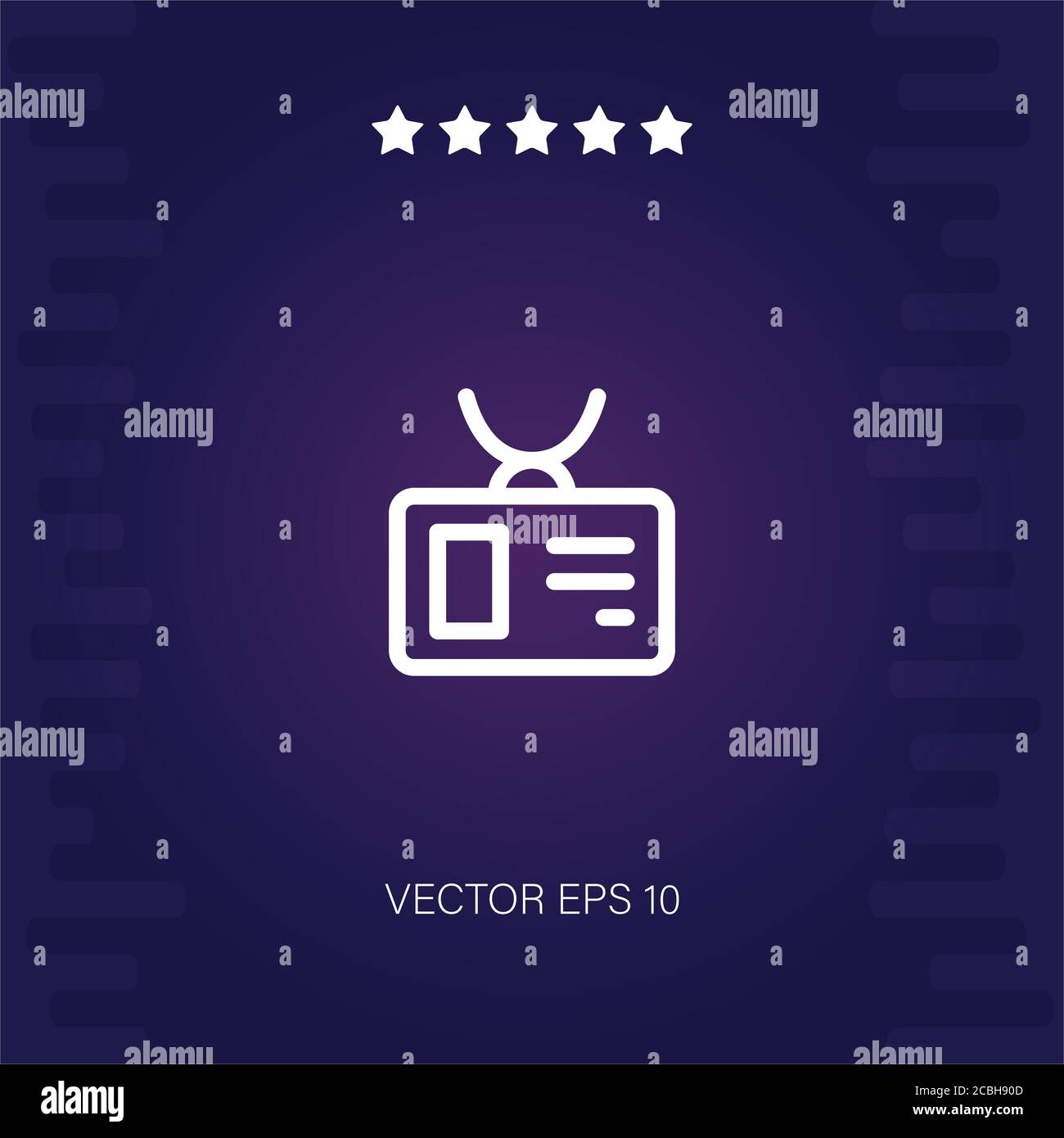 pass vector icon modern illustration Stock Vector Image & Art - Alamy